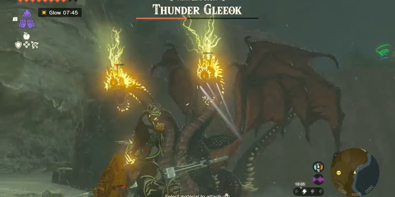 So erhalten Sie Gleeok-Donnerhörner in Zelda: Tears of the Kingdom ...