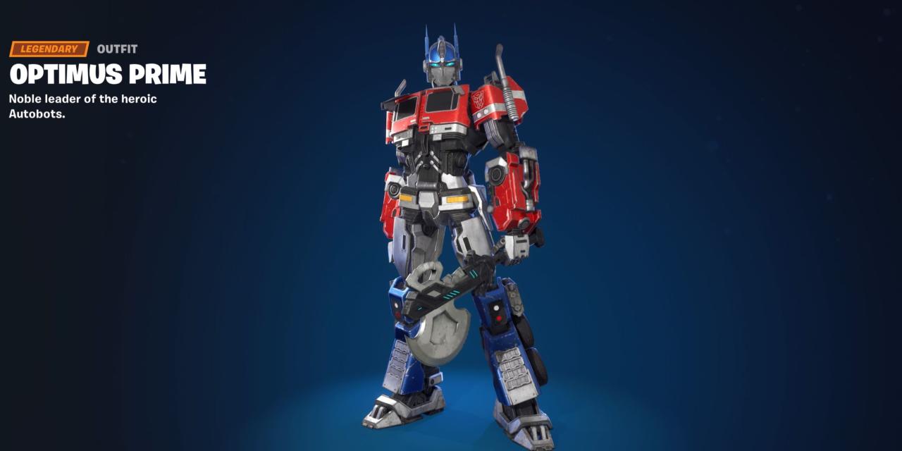 Fortnite: So erhalten Sie den Optimus Prime-Skin – Rozalo